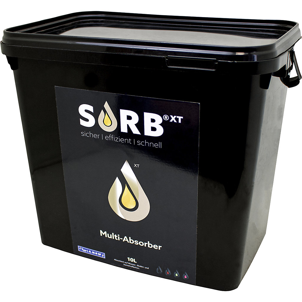 Multi-Absorber, absorbant en fibres naturelles – SORB®XT: seau de 10 l ...