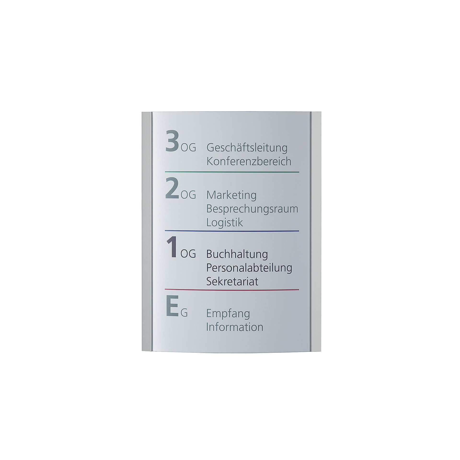 Letrero para indicar el camino ORLANDO™: DIN A4 vertical, H x A 297 x ...