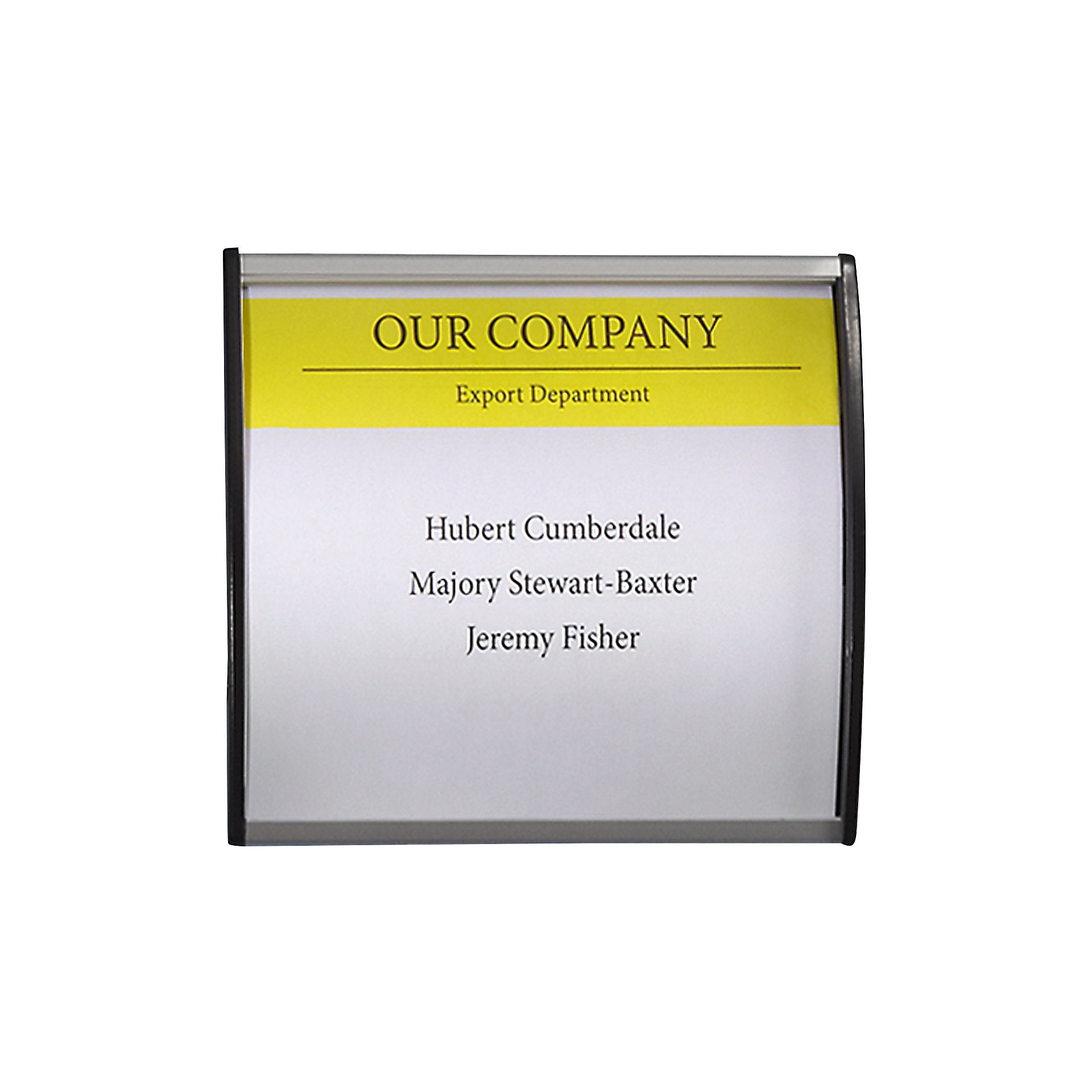 Rótulos para puertas de oficina | KAISER+KRAFT