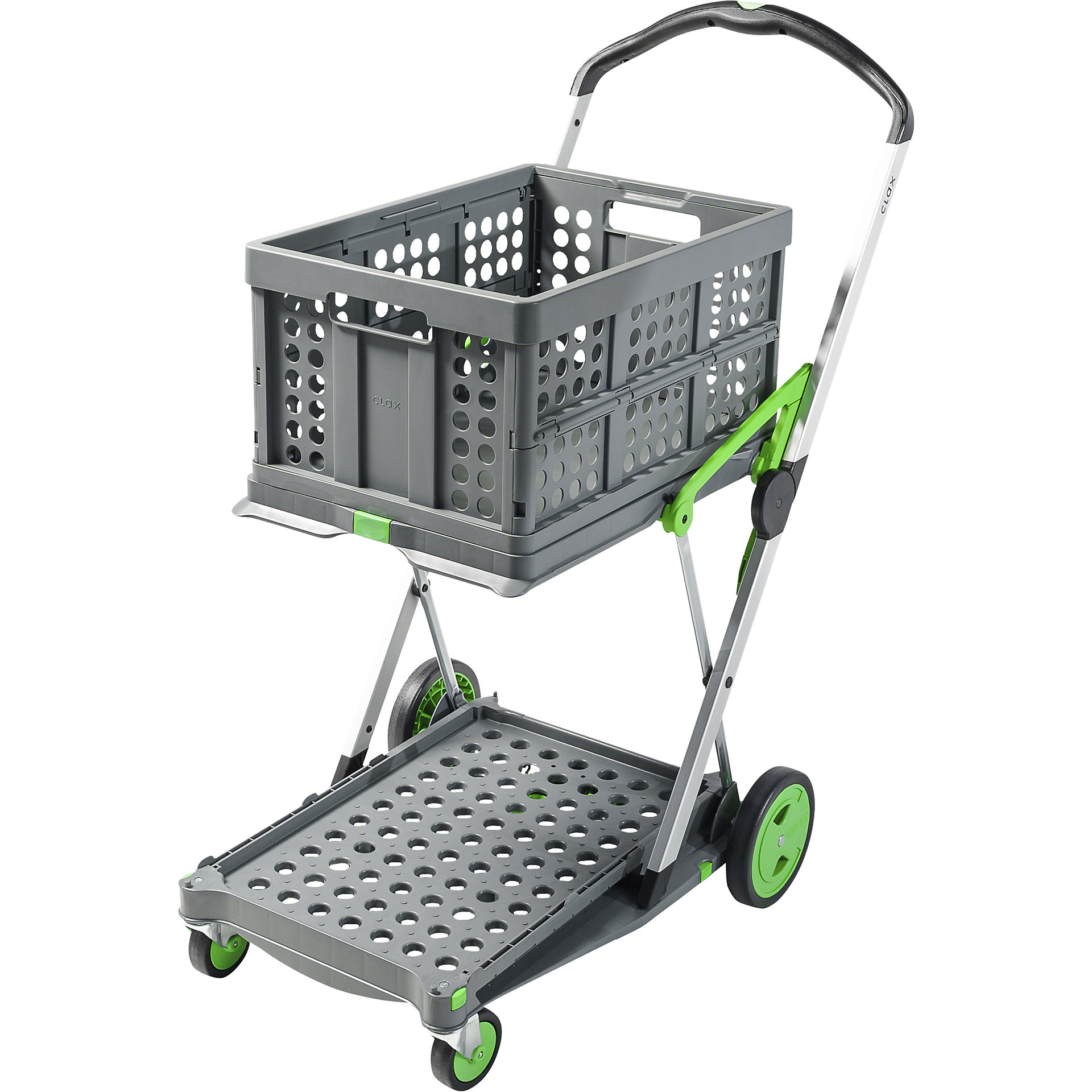Chariot pliable CLAX: avec caisse pliante de 46 l | FRANKEL kaiserkraft