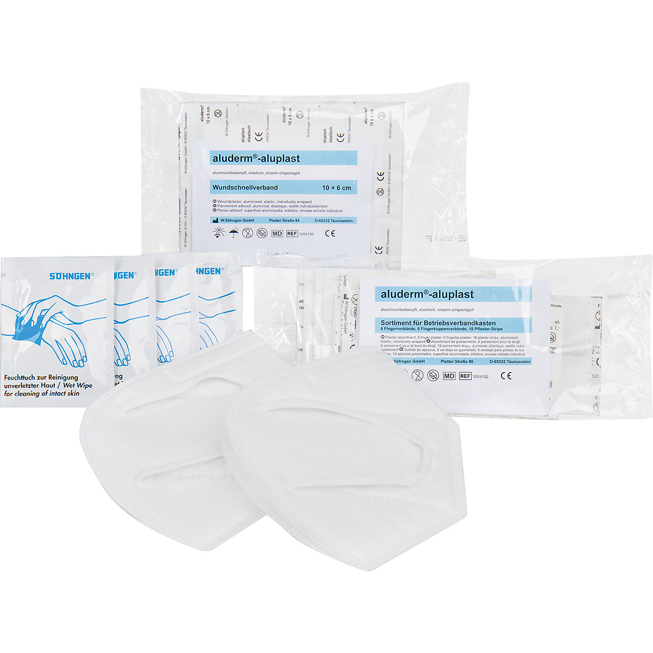 Matériel de premiers secours, kit complémentaire: norme DIN 13157 ...