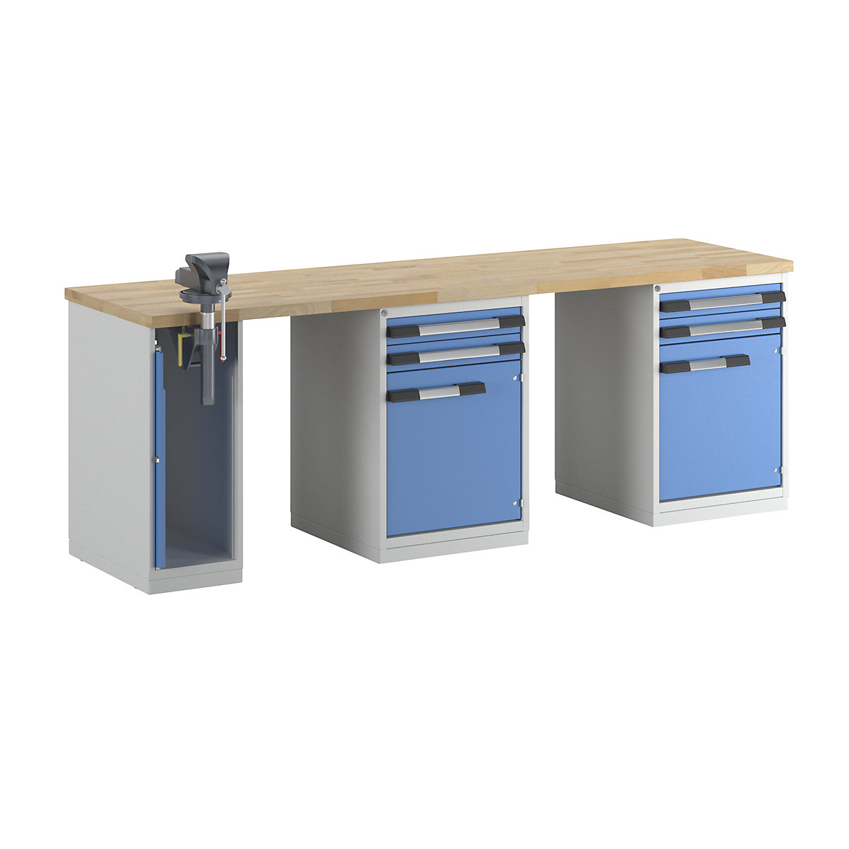 Établi, système modulaire Série 7000 Serie 7000 – eurokraft pro: 4 ...