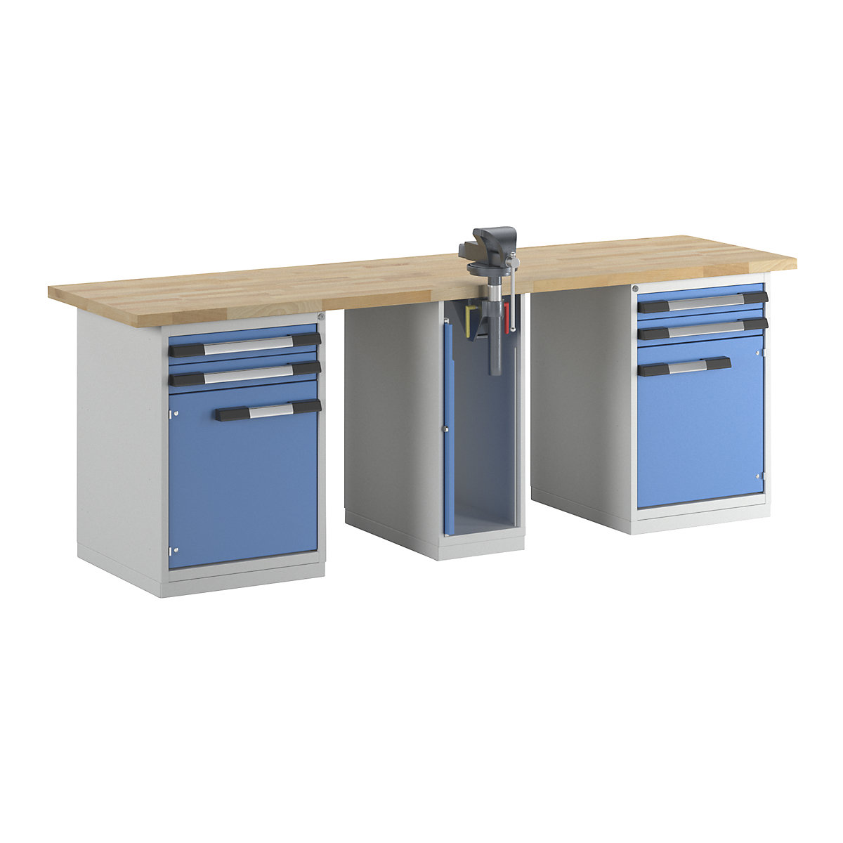 Établi, système modulaire Série 7000 Serie 7000 – eurokraft pro: 4 ...