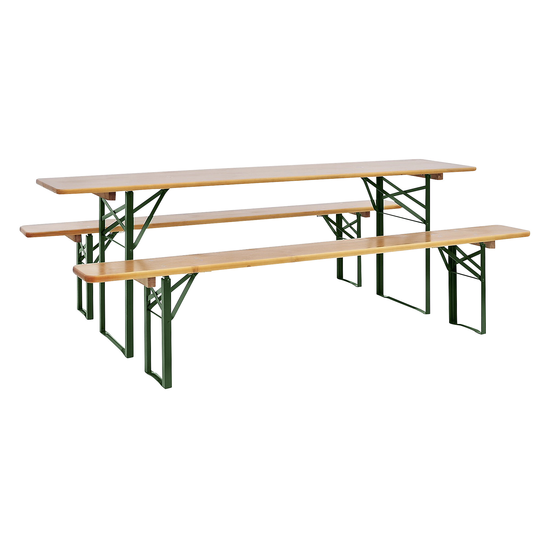 Beer bench set: 1 table, 2 benches | kaiserkraft
