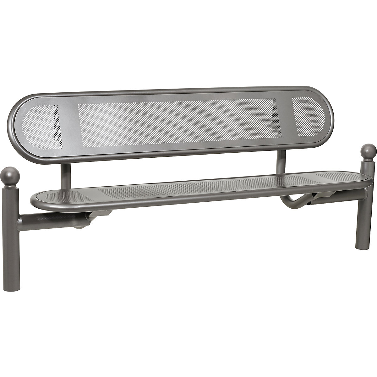 PROCITY – ESTORIL bench: sphere, length 1800 mm | KAISER+KRAFT