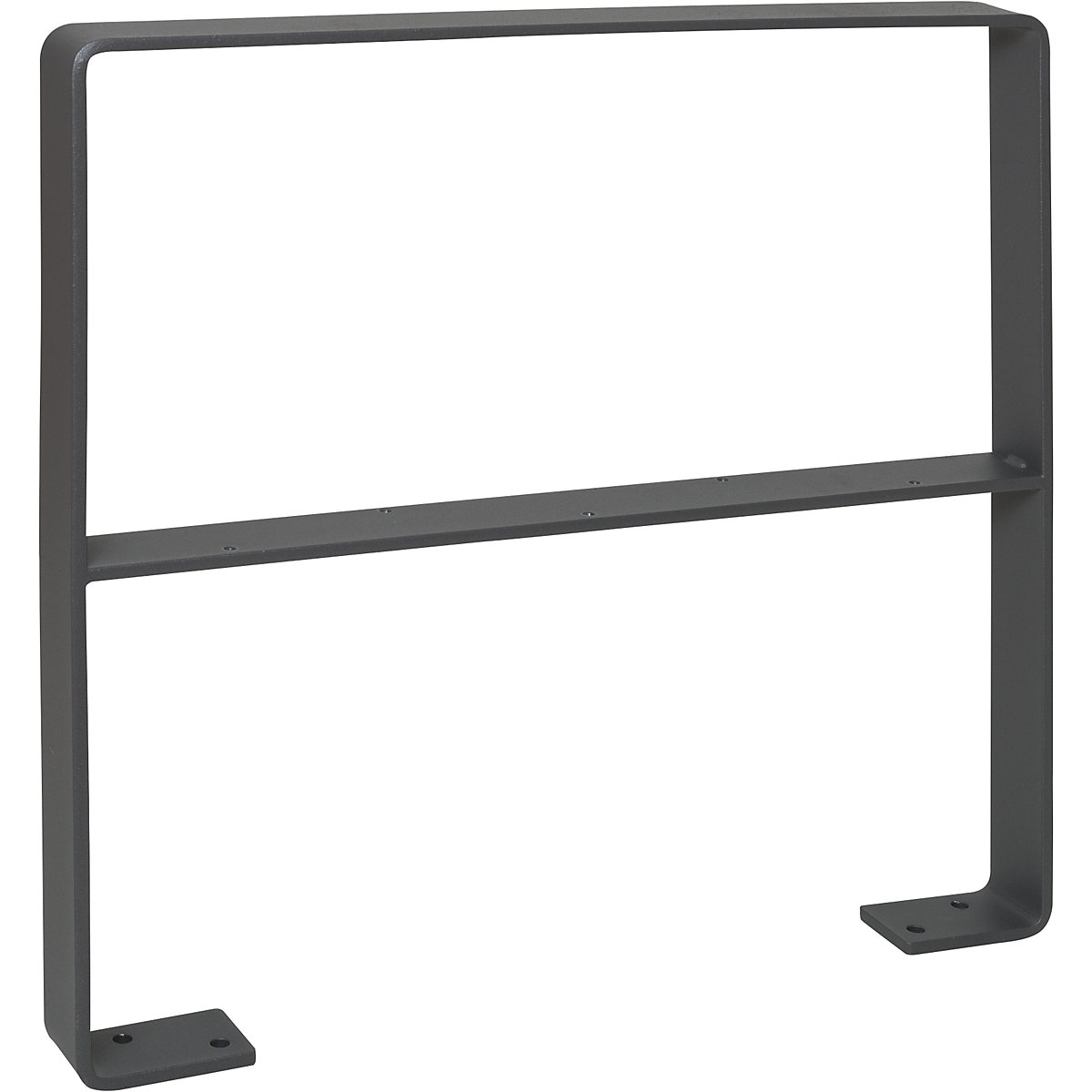 GILA parking rail: steel 70 x 10 mm, with knee rail | KAISER+KRAFT