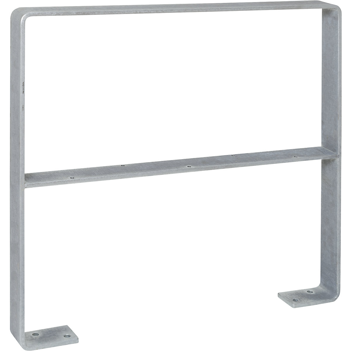 GILA parking rail – Moravia: steel 70 x 10 mm, with knee rail | kaiserkraft