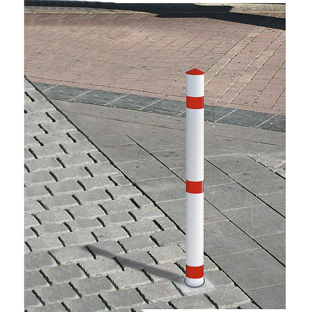 Barrier posts, plastic: to bolt in place | kaiserkraft