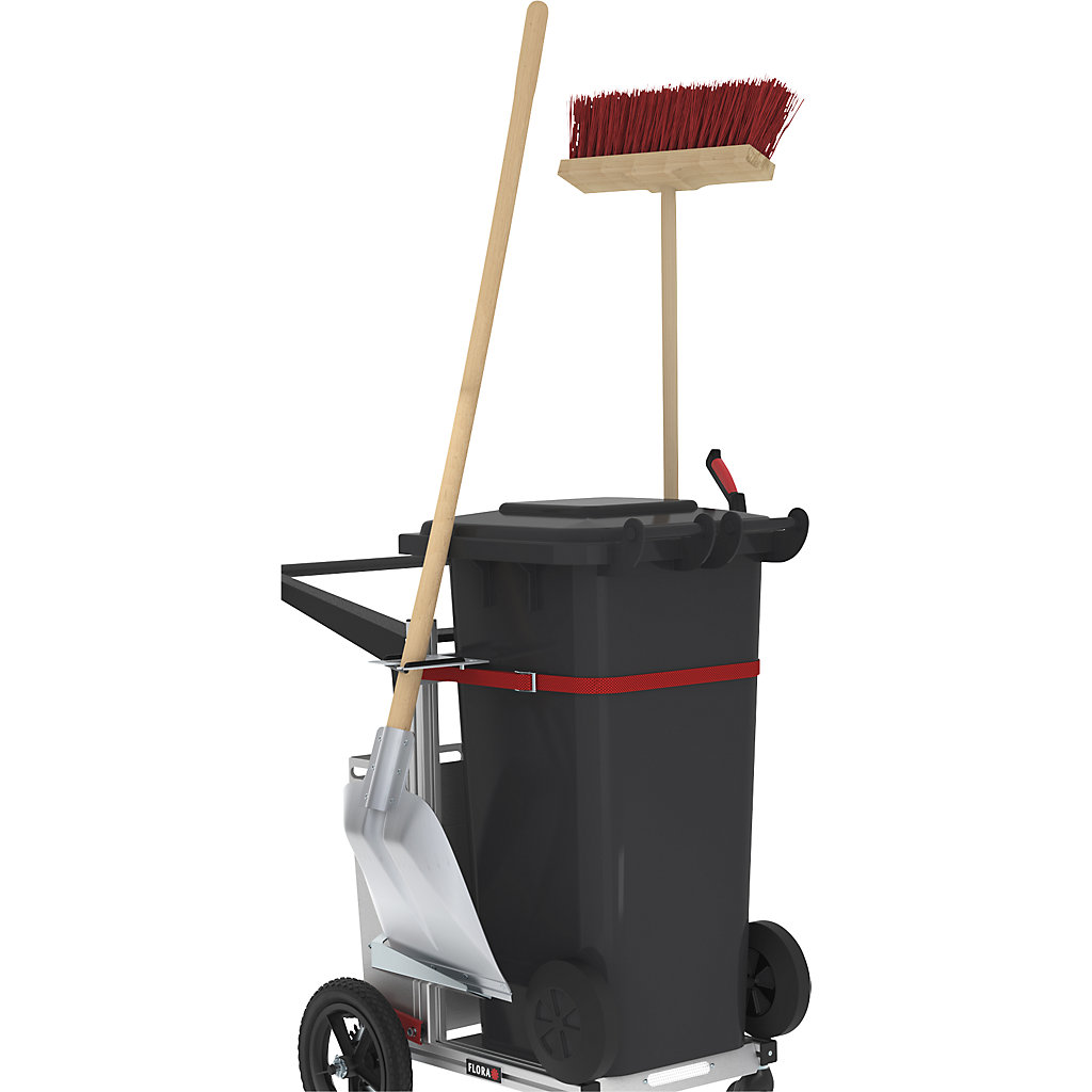 Carrier Original waste collection trolley – FLORA: for 1 waste ...