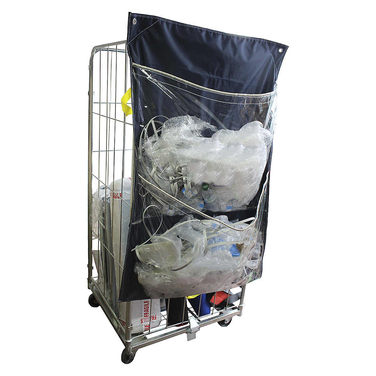 Clear Racksack Waste & Recycling Sacks for Roll Containers | Facilities Management | BiGDUG