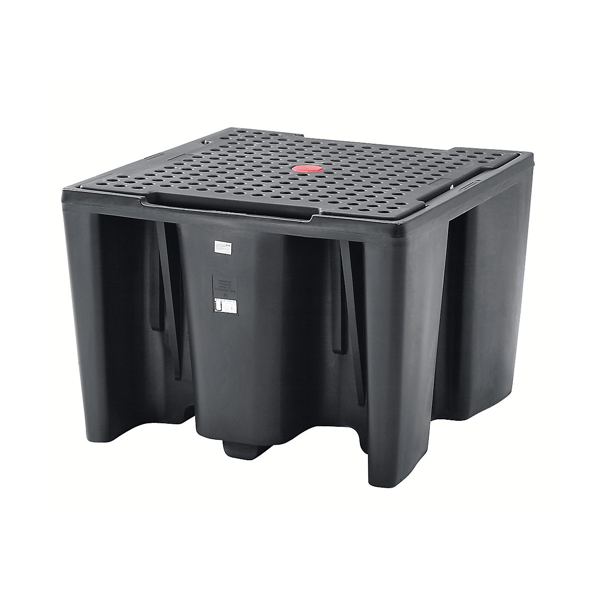 PE-Auffangwanne für Tankcontainer IBC/KTC: Kapazität 2 Container ...