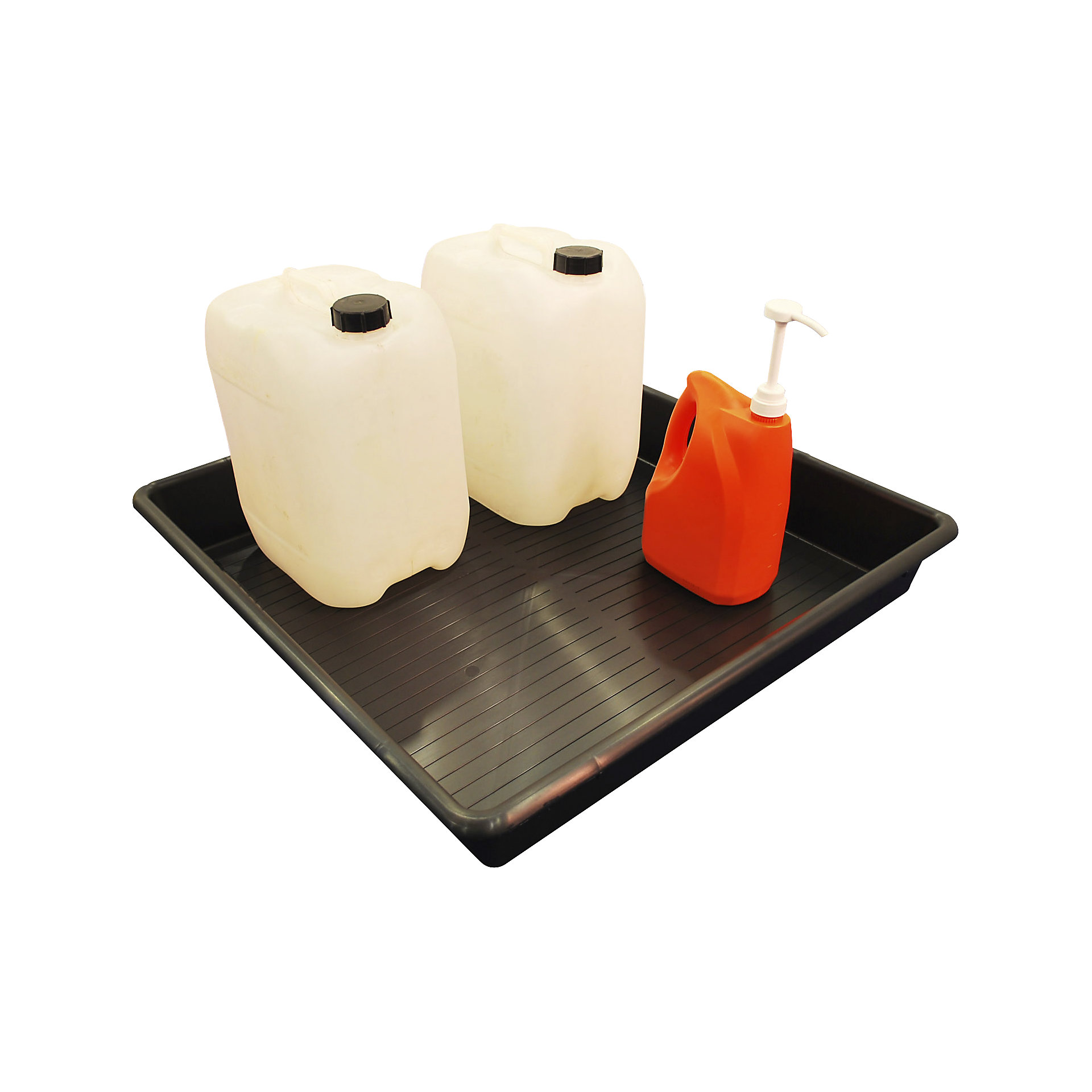 PE-Kleingebinde-Universalwanne eurokraft basic: Volumen 64 l, 800 x 800 ...