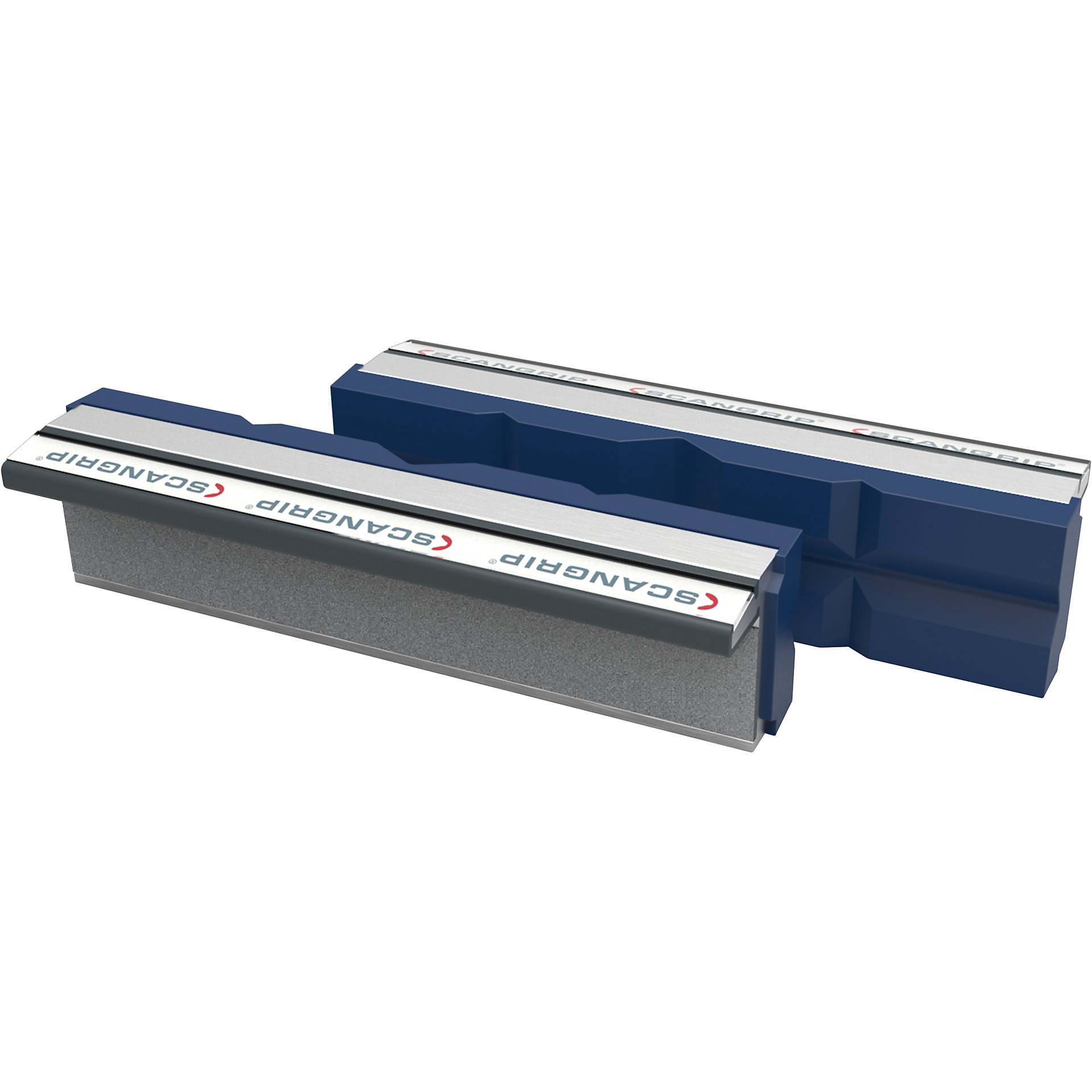 Prism magnet vice jaws – SCANGRIP: polyurethane, 1 pair | kaiserkraft