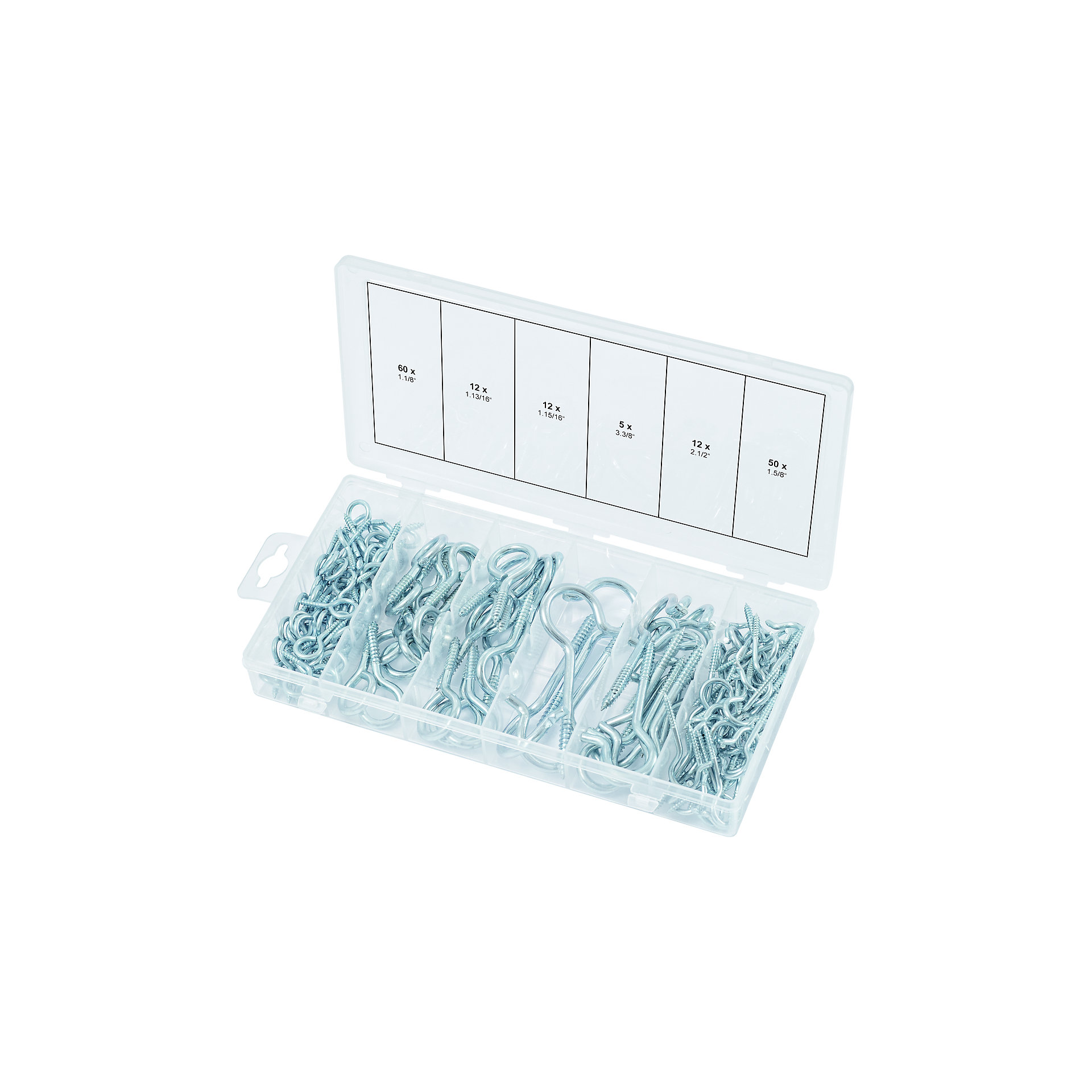 Assortment of clip bolts and eye bolts – KS Tools: 151 parts | kaiserkraft