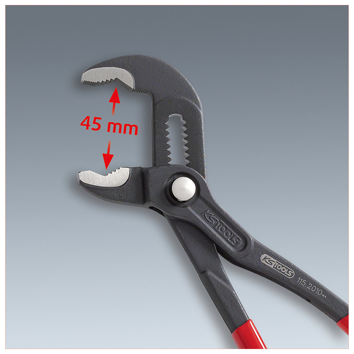 Water pump pliers, push button adjustment – KS Tools: dip insulated ...