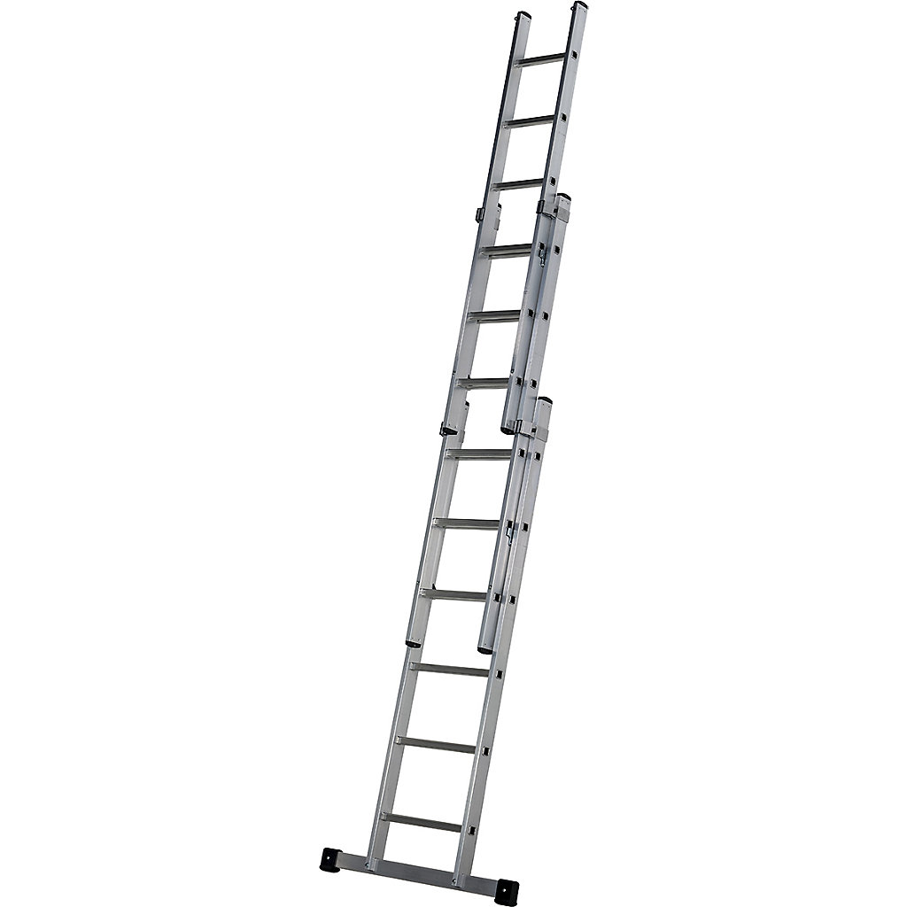 Werner Square Rung 3 Section Extension Ladder | Access | BiGDUG