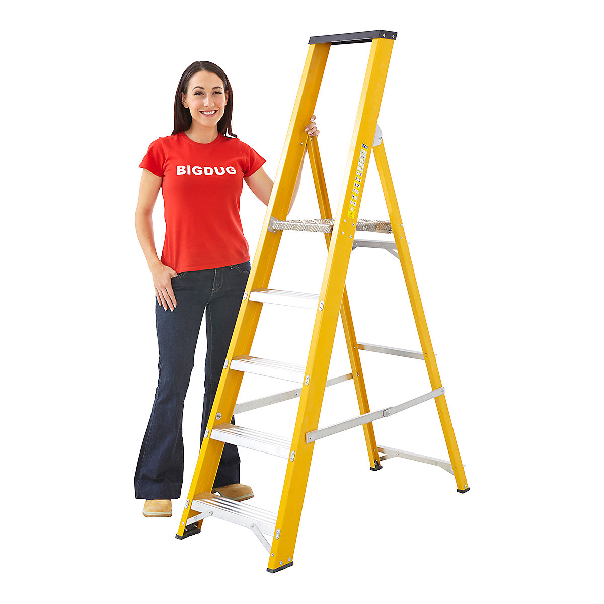 Fibreglass Step Ladders | Access | BiGDUG