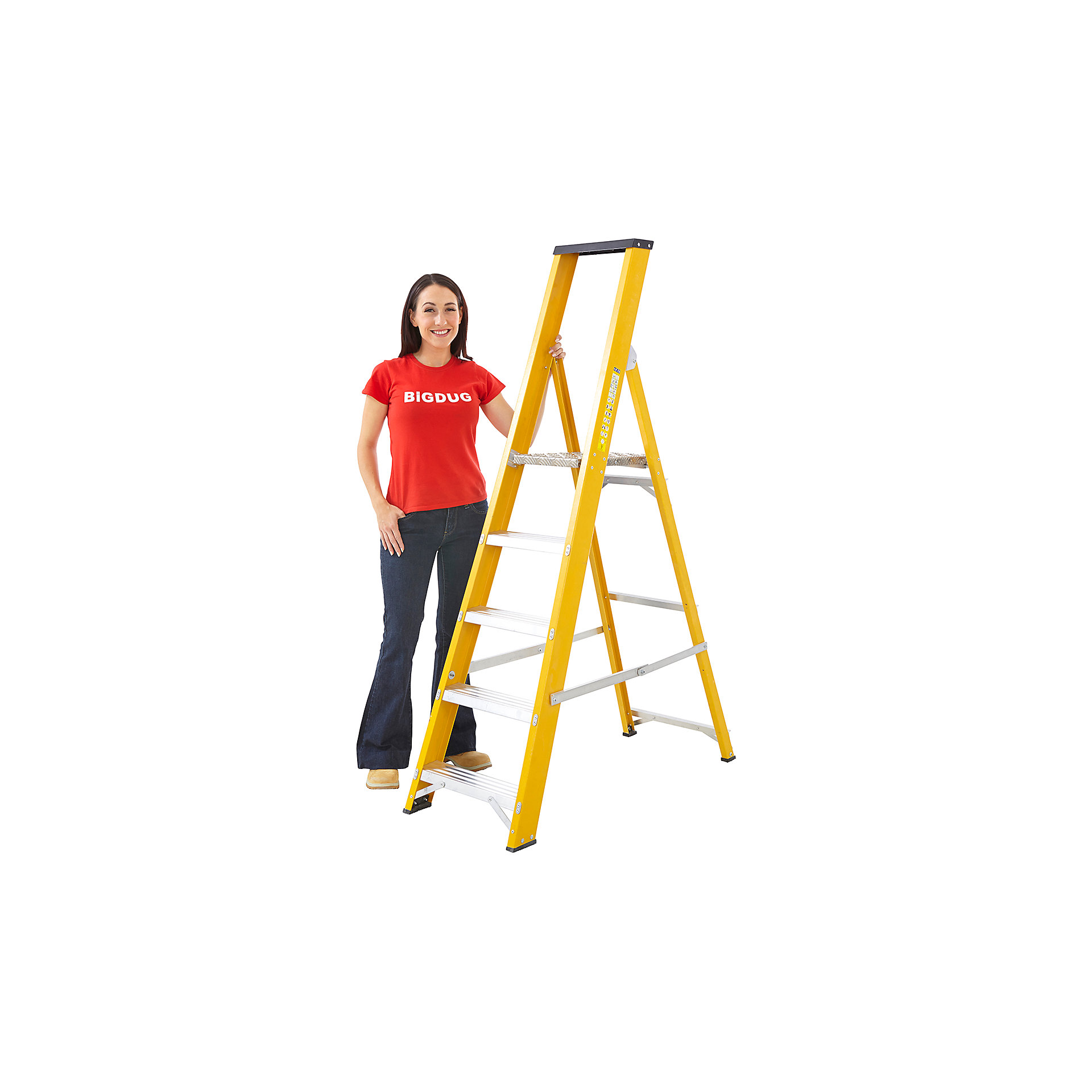 Fibreglass Step Ladders | Access | BiGDUG
