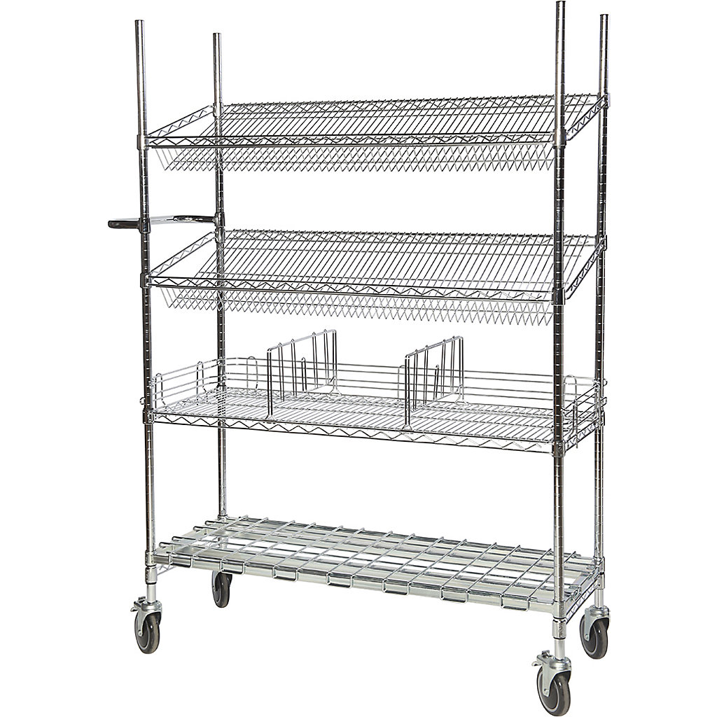 Eclipse Chrome Picking Trolley | Material Handling & Access | BiGDUG