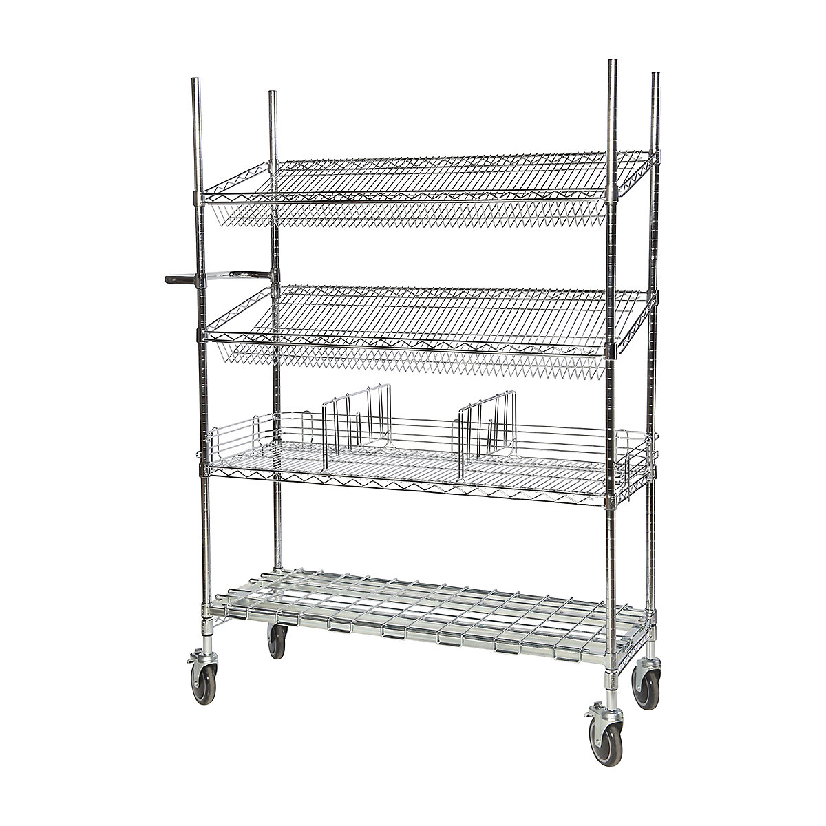 Eclipse Chrome Picking Trolley | Material Handling & Access | BiGDUG