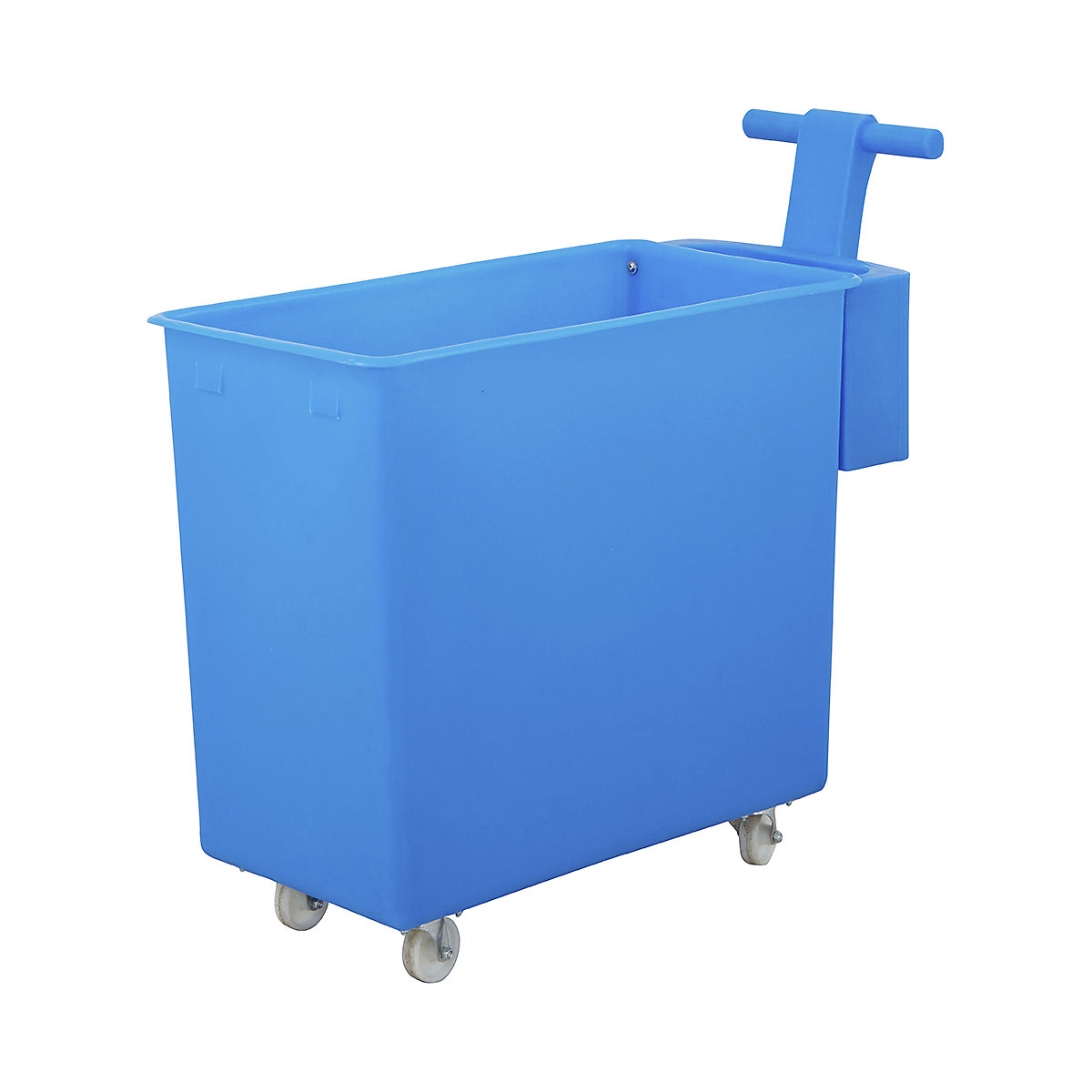 Plastic Container Truck with Handle | 850h x 825w x 480d mm | 200 Ltr ...