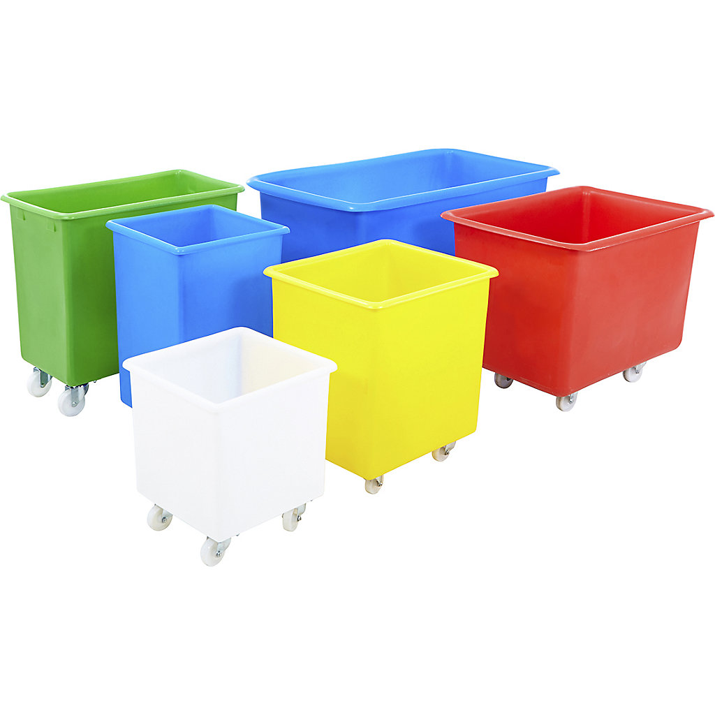 Premium Tapered Container Trucks 135 Litre Capacity | Handling | BiGDUG