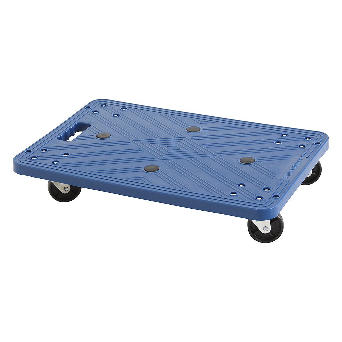 BiGDUG Essentials Blue Plastic Dolly | BiGDUG