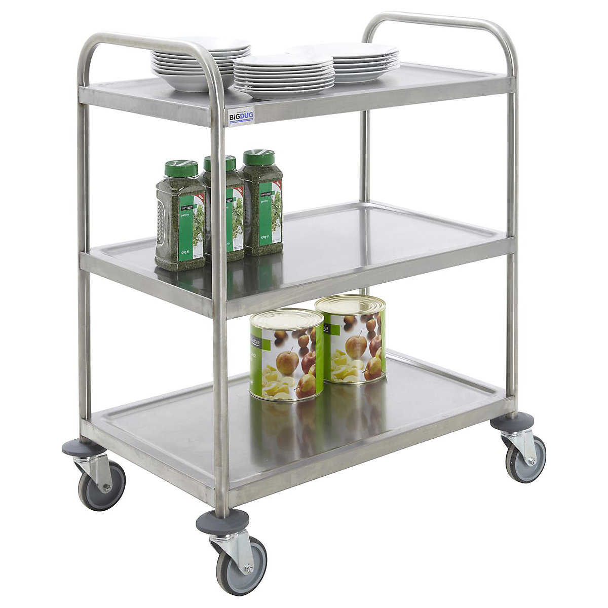 Food Trolley | Catering Trolley | Utility Cart | BiGDUG | BiGDUG