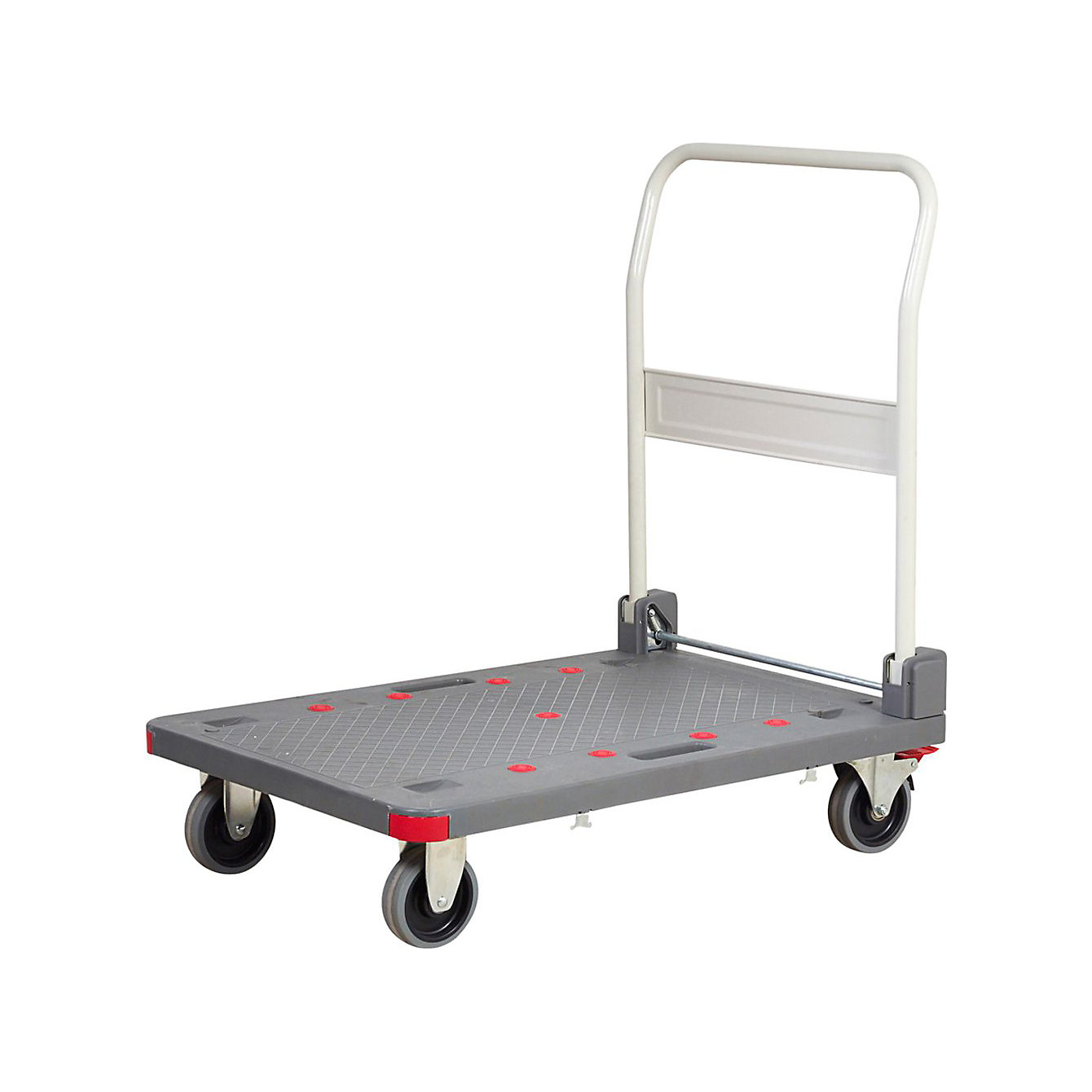 Heavy Duty Plastic Platform Trolleys On Quiet Castors | Handling | BiGDUG
