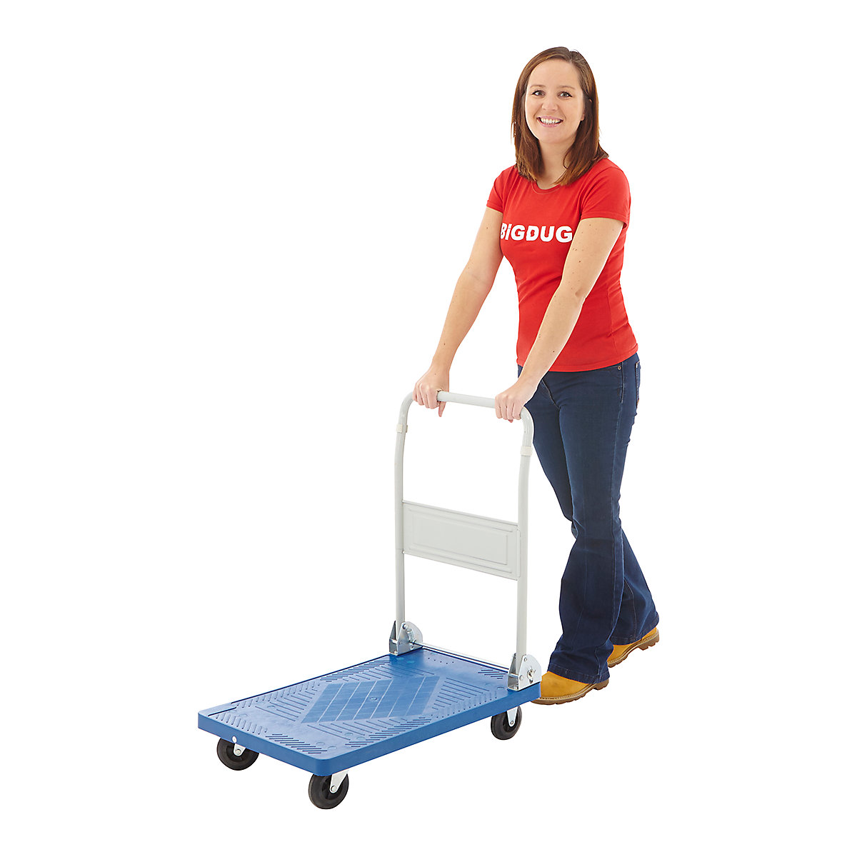 Plastic Platform Trolleys | Handling | BiGDUG