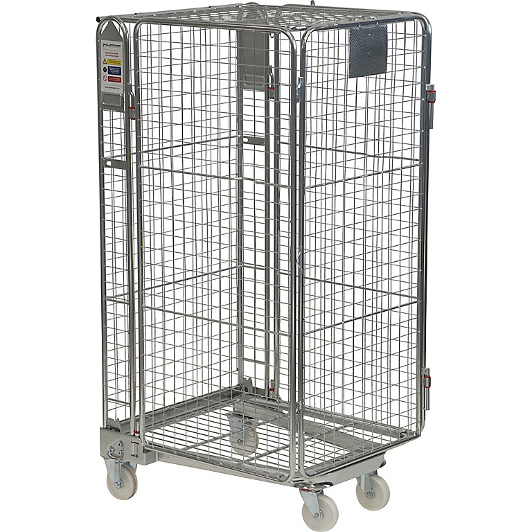 Full Security Nestable Roll Container | Roll Storage Cart | BiGDUG