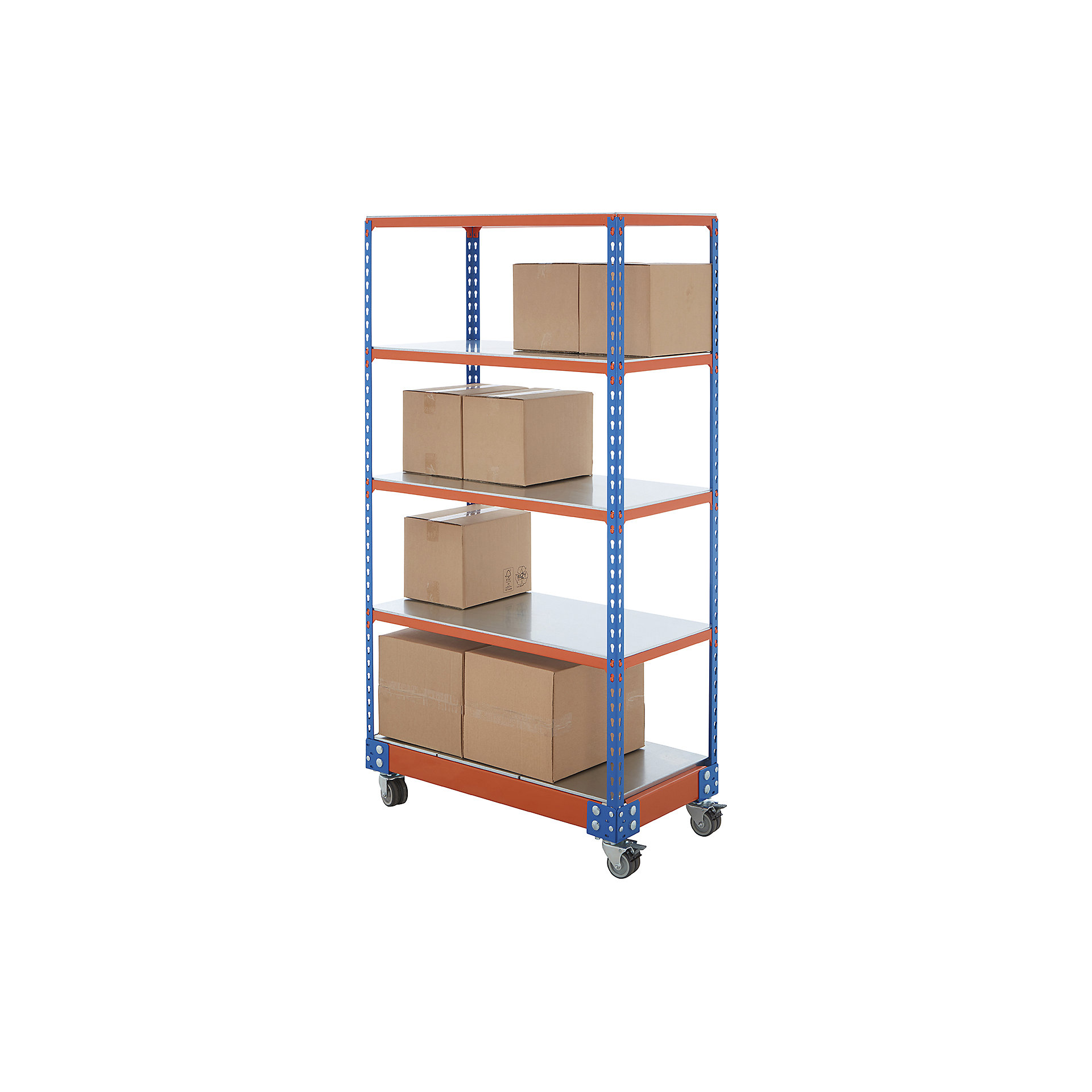 BiG340 Steel Shelf Trolley | Handling | BiGDUG