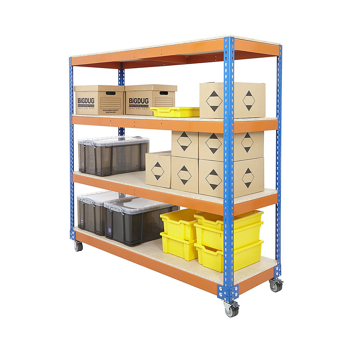 BiG400 Mobile Shelf Trolley | BiGDUG