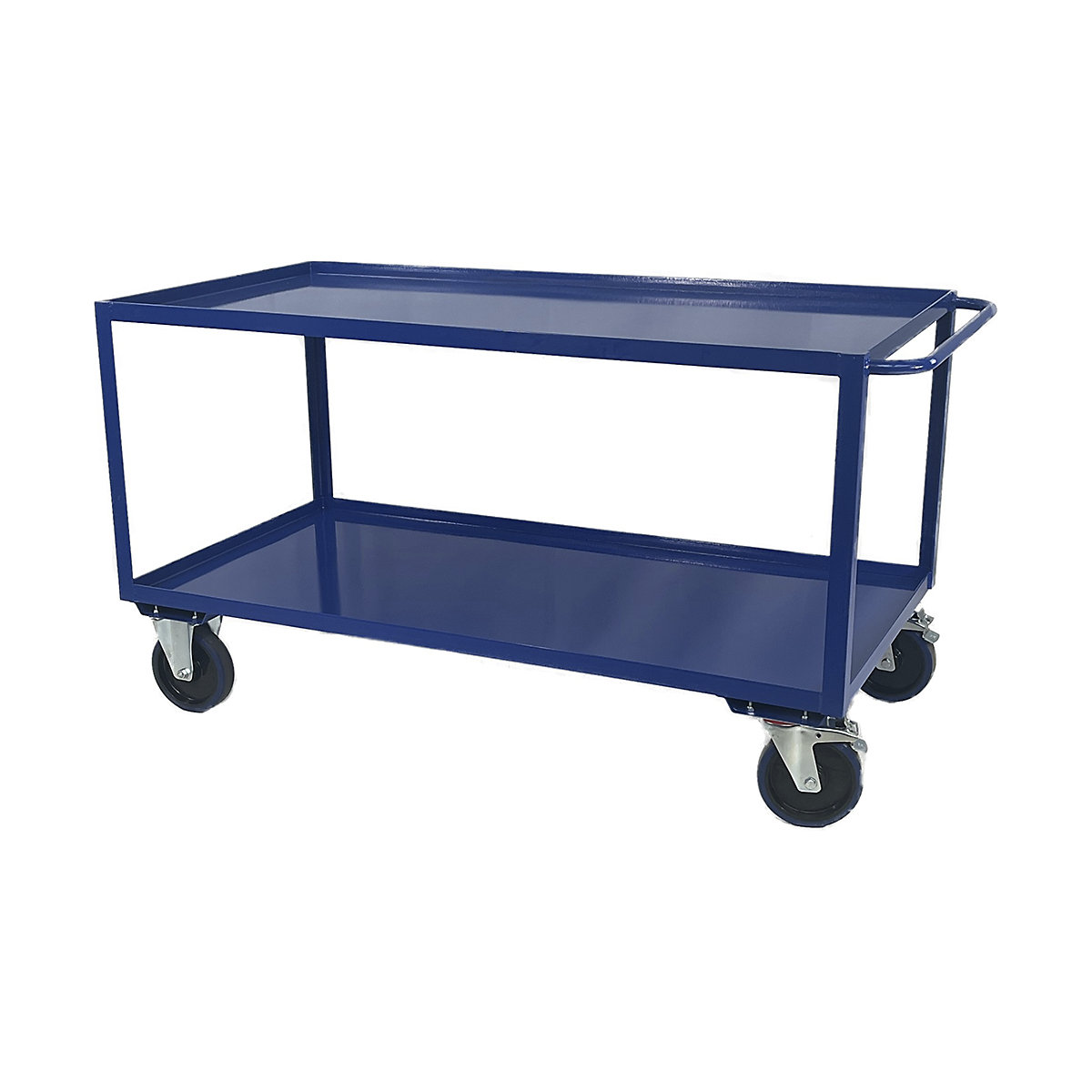 Heavy Duty Picking Trolley | 925h x 1720w x 820d mm | Lipped Steel Deck ...