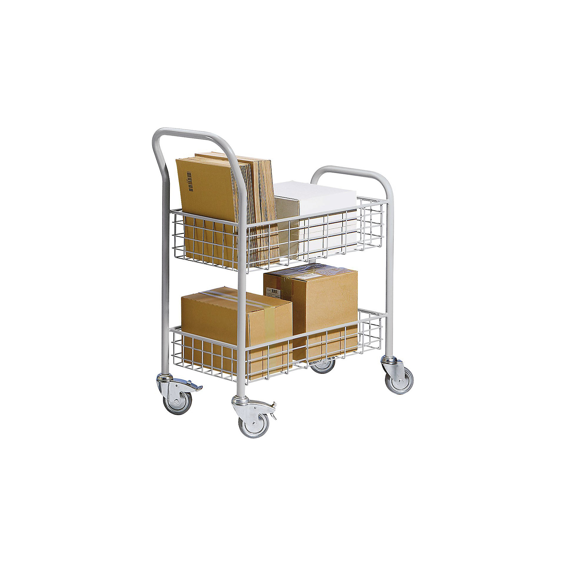PremKraft Wire Mesh Office Trolleys | Handling | BiGDUG