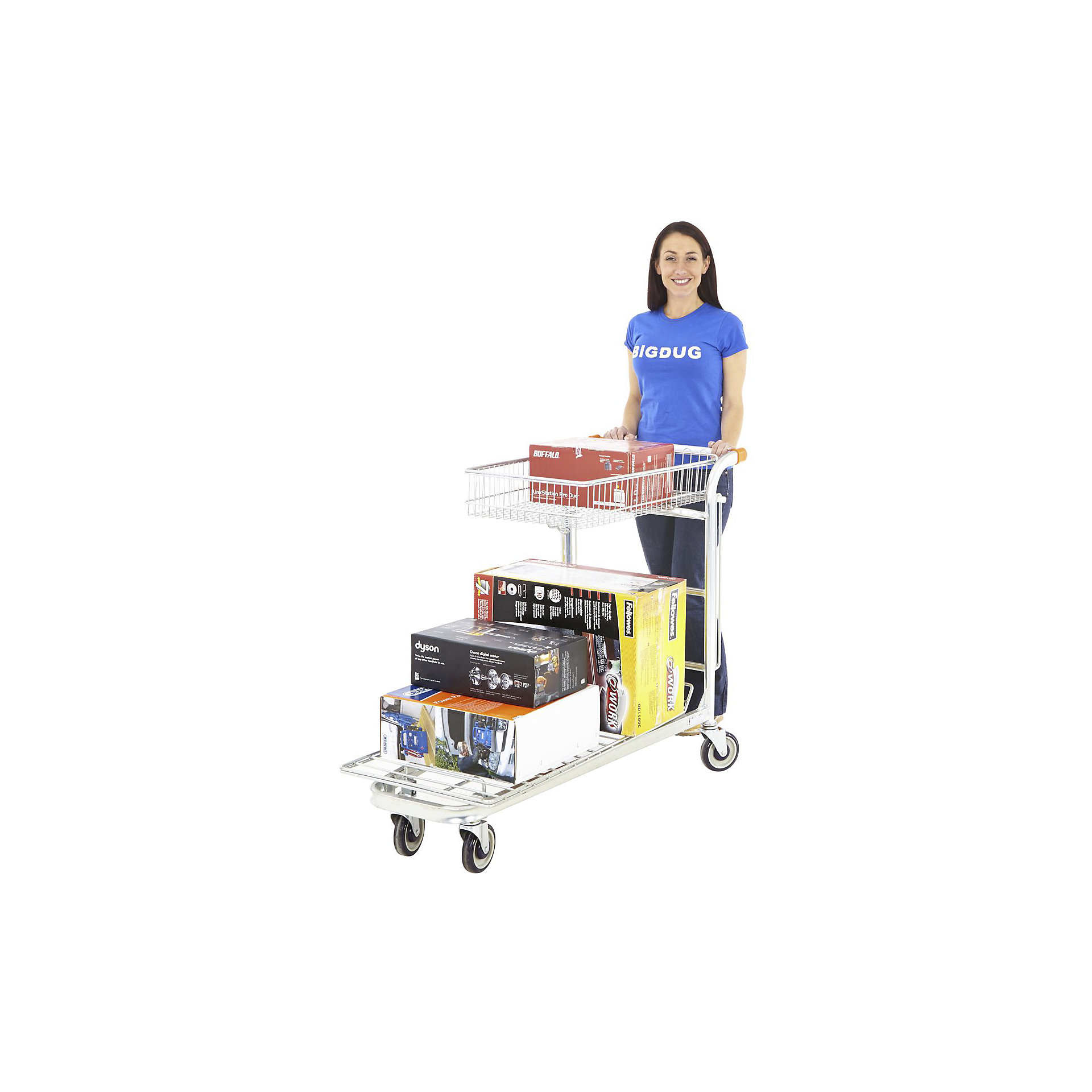 Heavy Duty Picking Trolley | BiGDUG