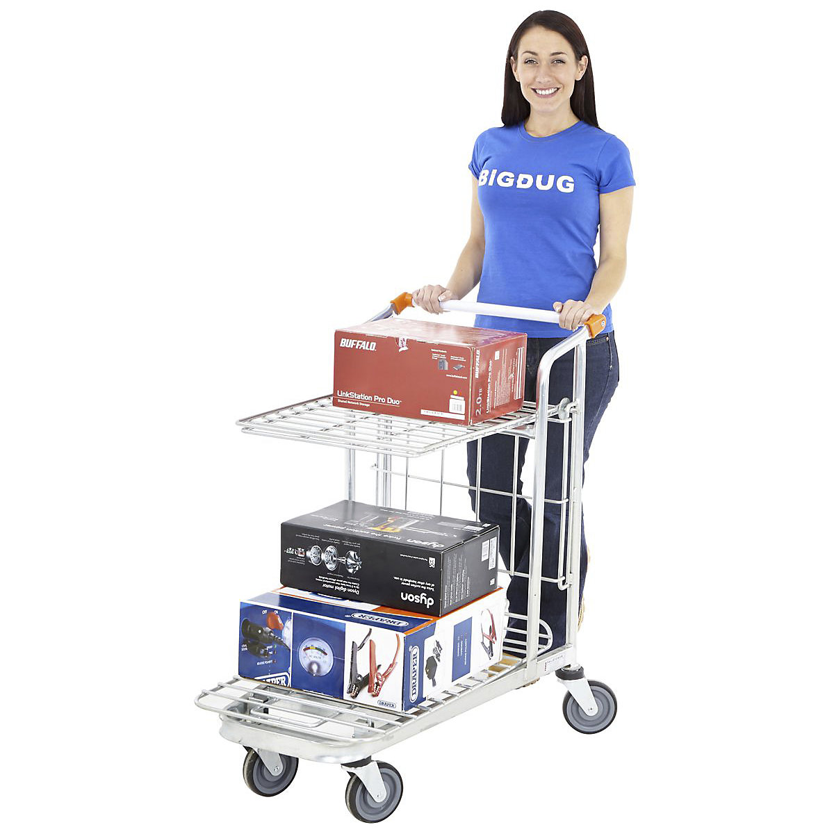 Heavy Duty Picking Trolley | BiGDUG