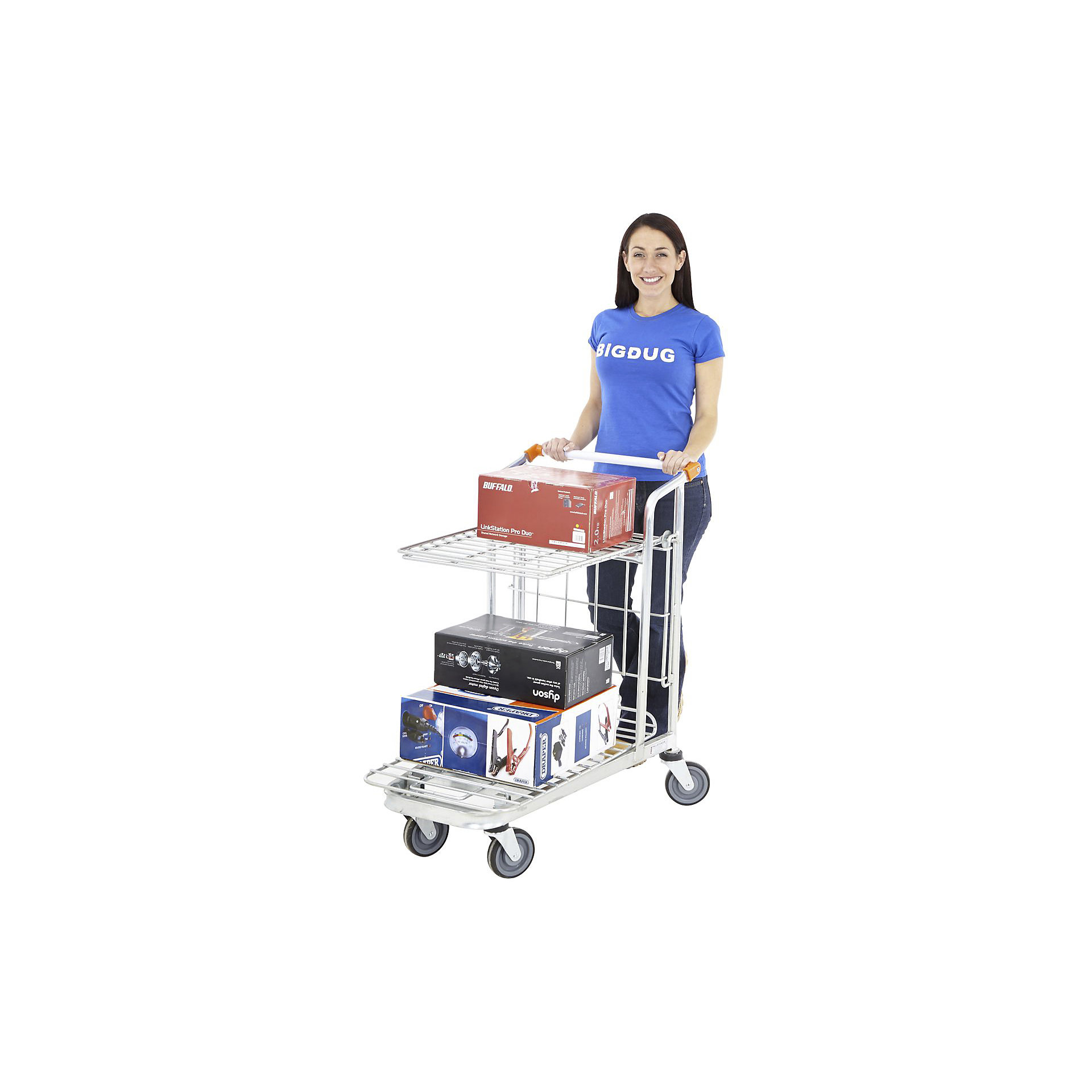 Heavy Duty Picking Trolley | BiGDUG