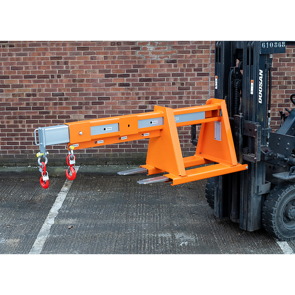 Invicta Extended Jib For Forklift | Workshop Equipment | BiGDUG