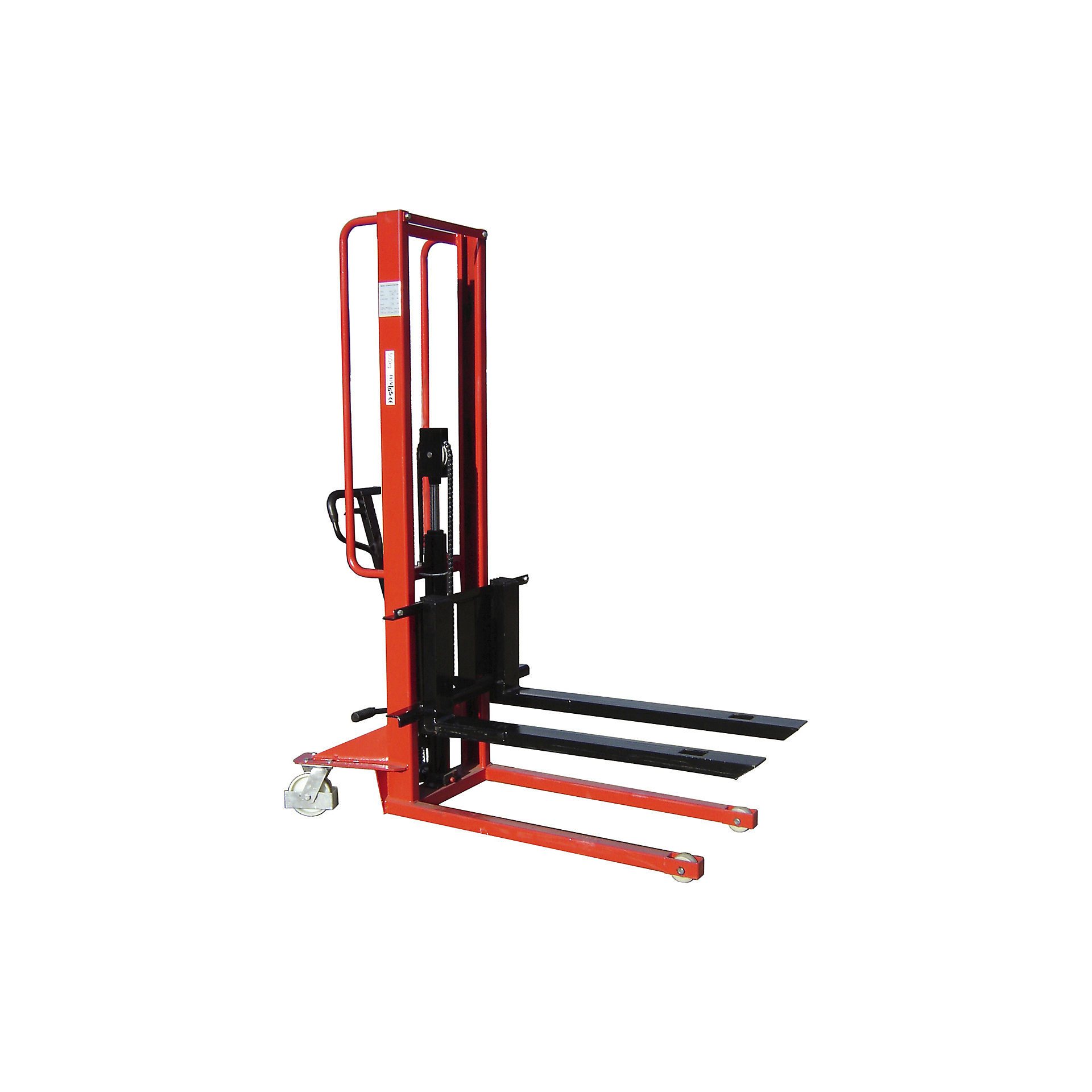 Manual Pallet Stacker | Capacity 1000kg | Lift Height 2500mm ...