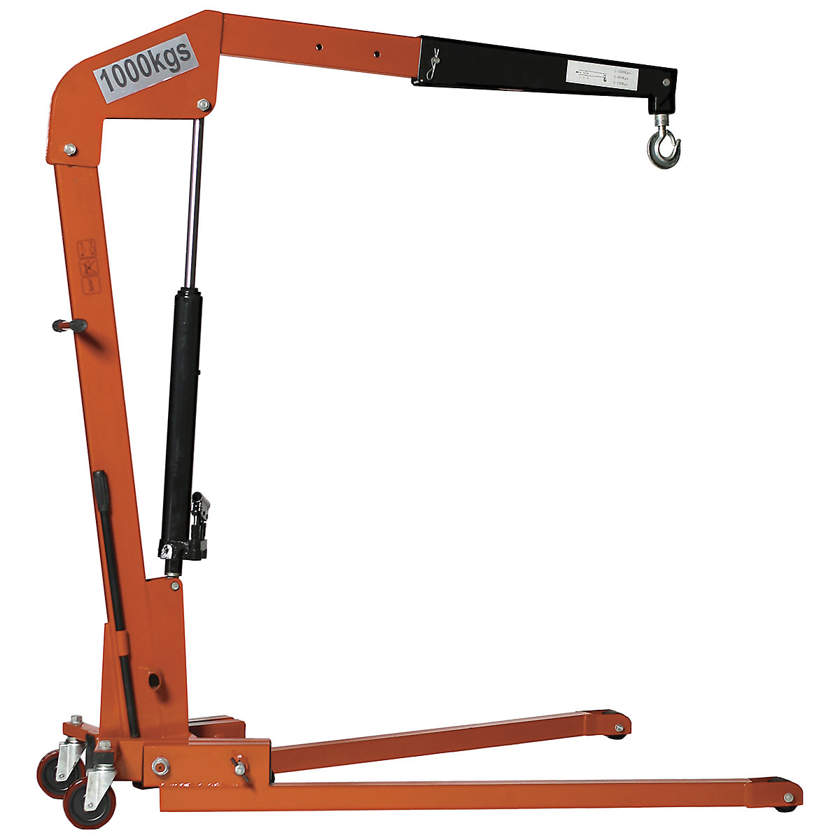 Warrior Workshop Folding Crane | 1000kg Capacity