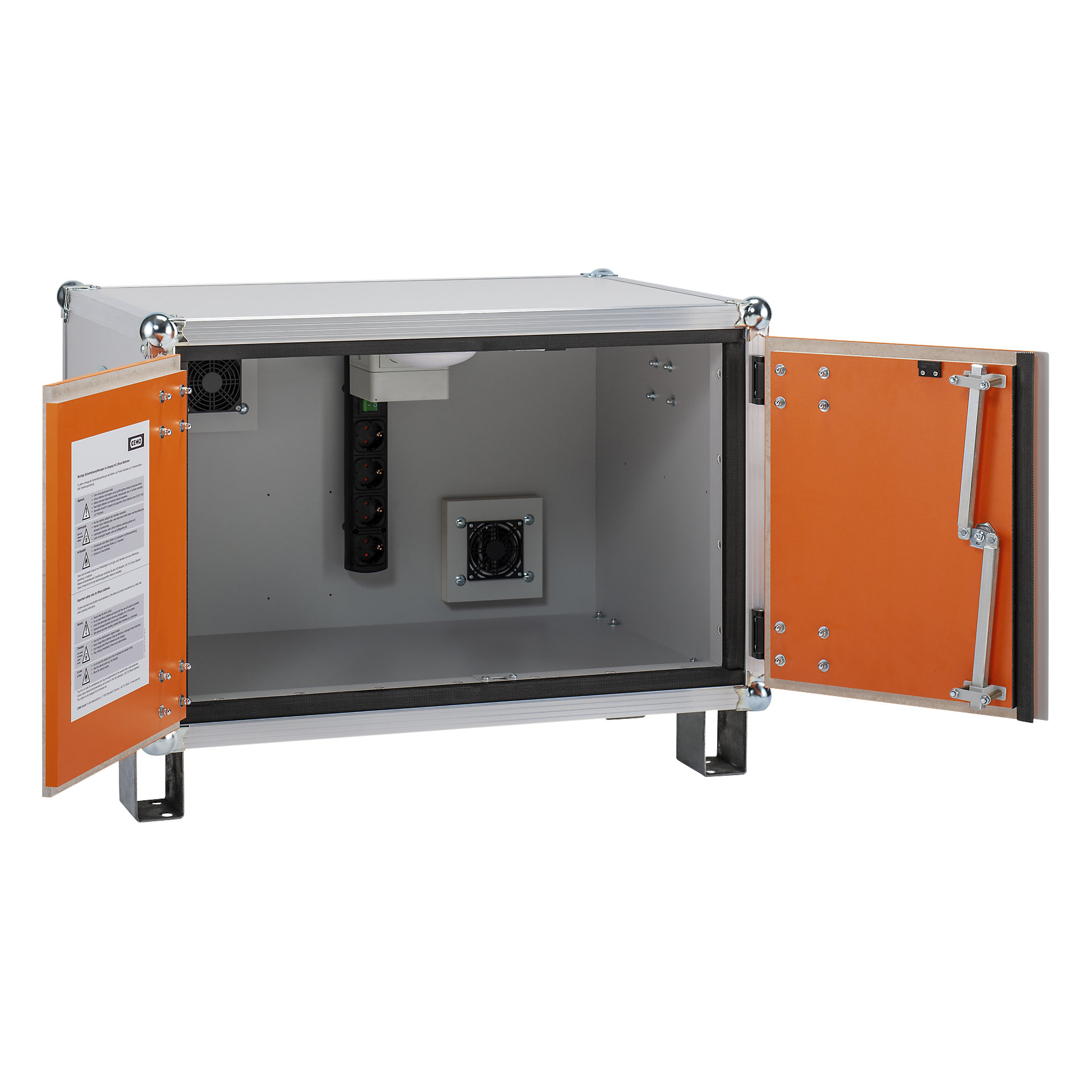 Battery cupboards, rechargeable battery transport boxes | kaiserkraft