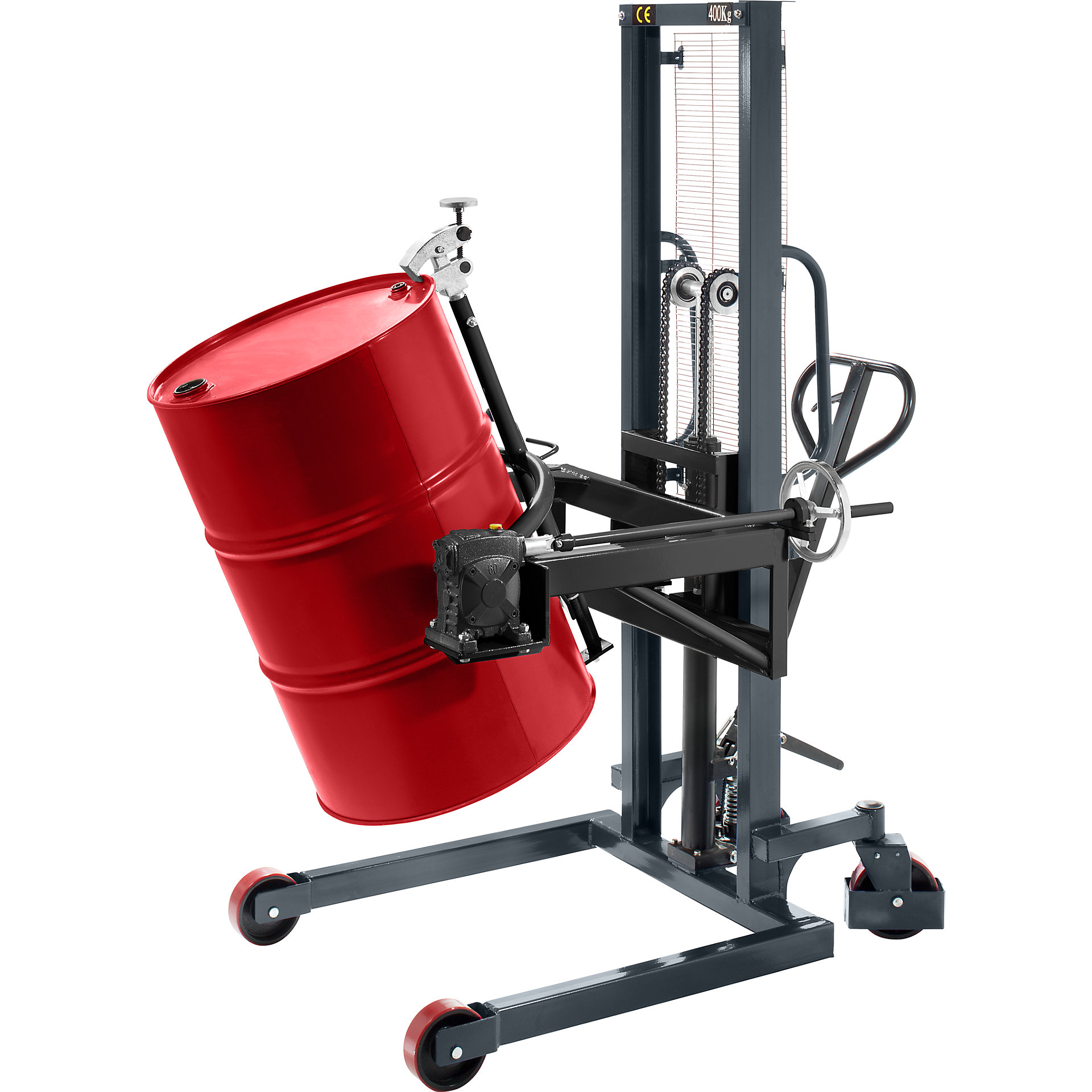 Drum lifting and tilting unit: max. load 400 kg | kaiserkraft