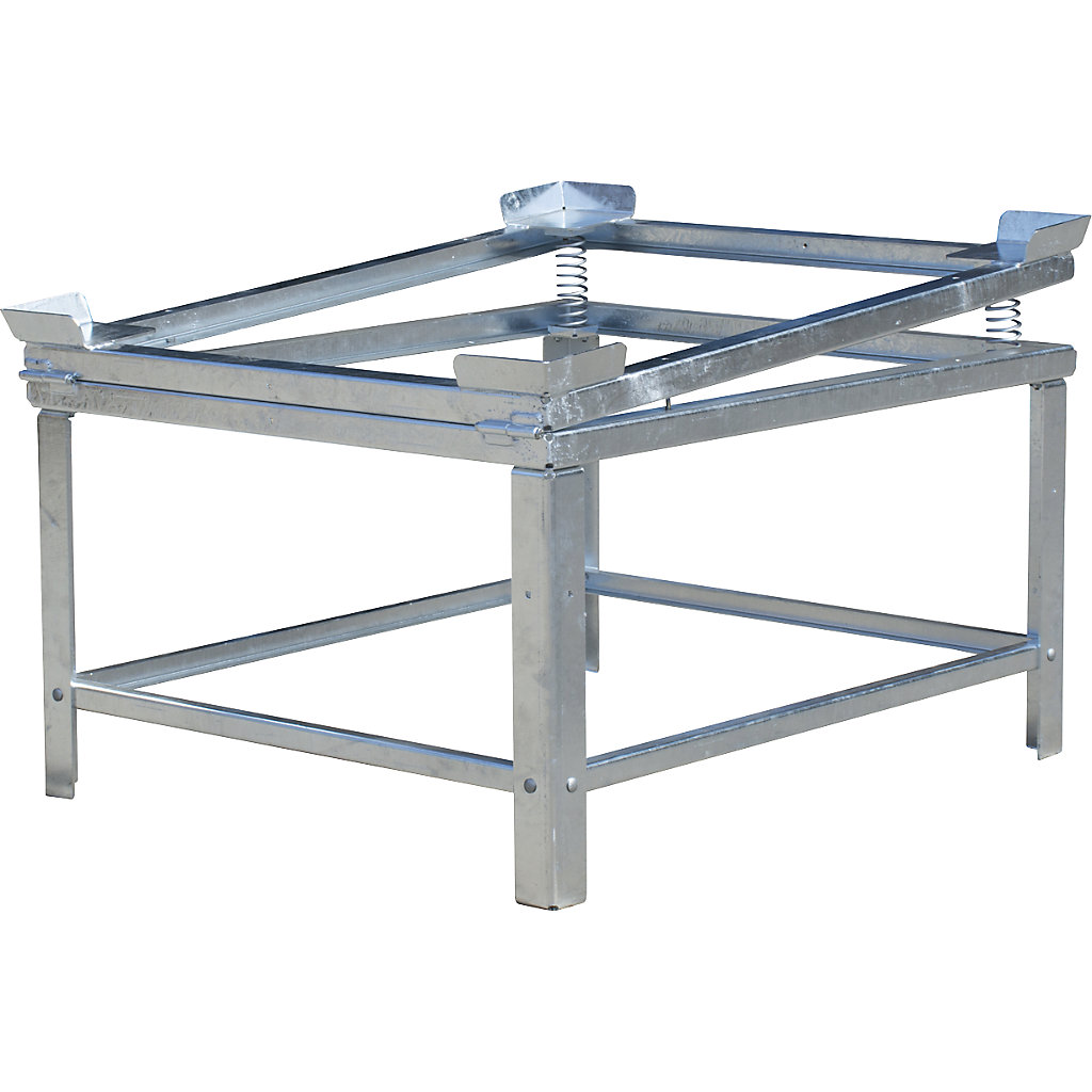 IBC residue drainer – eurokraft pro: with base frame | kaiserkraft