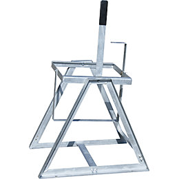 Tilting canister stand – eurokraft pro: for 20 / 25 litre containers ...