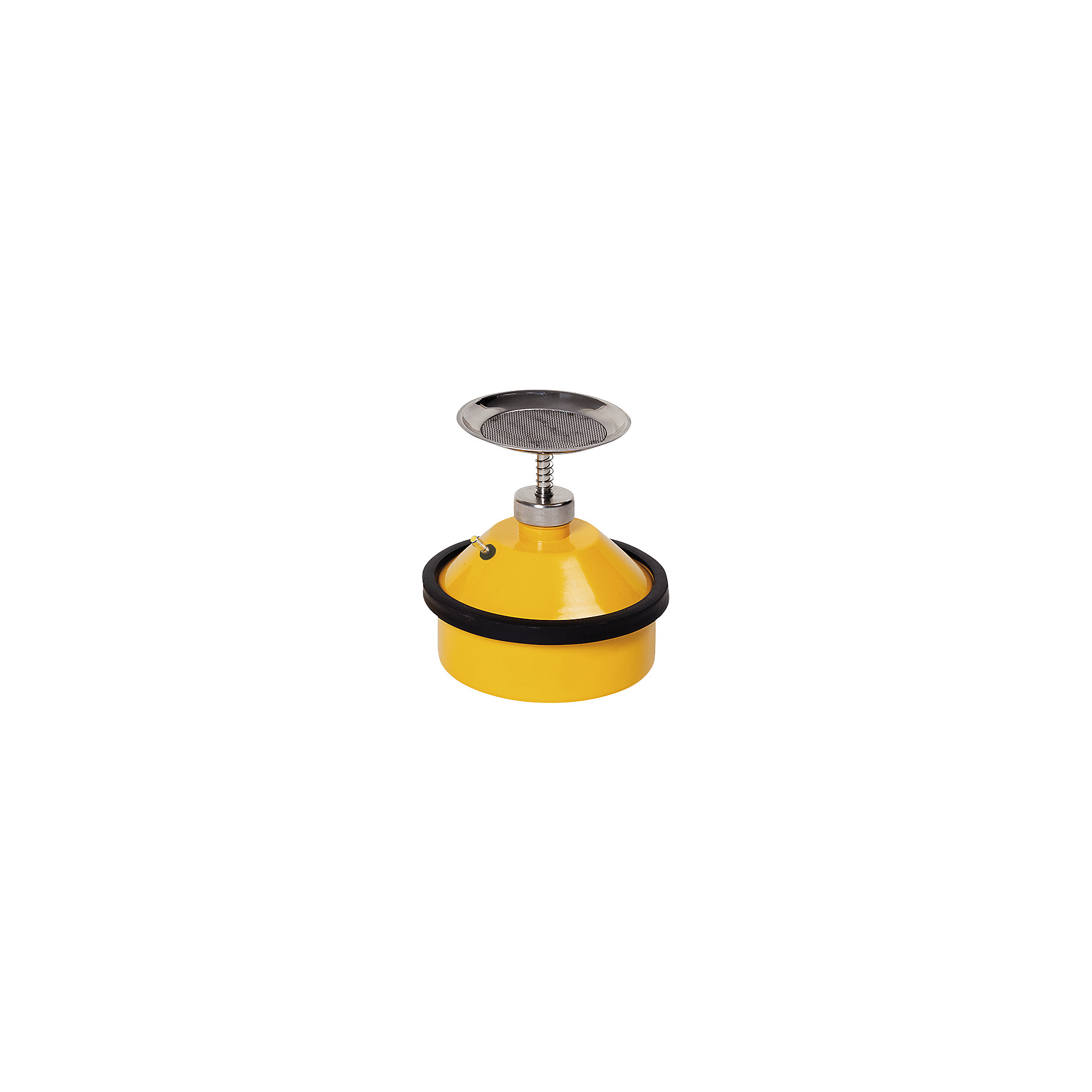 Plunger can with earth connection – FALCON: sheet steel | kaiserkraft