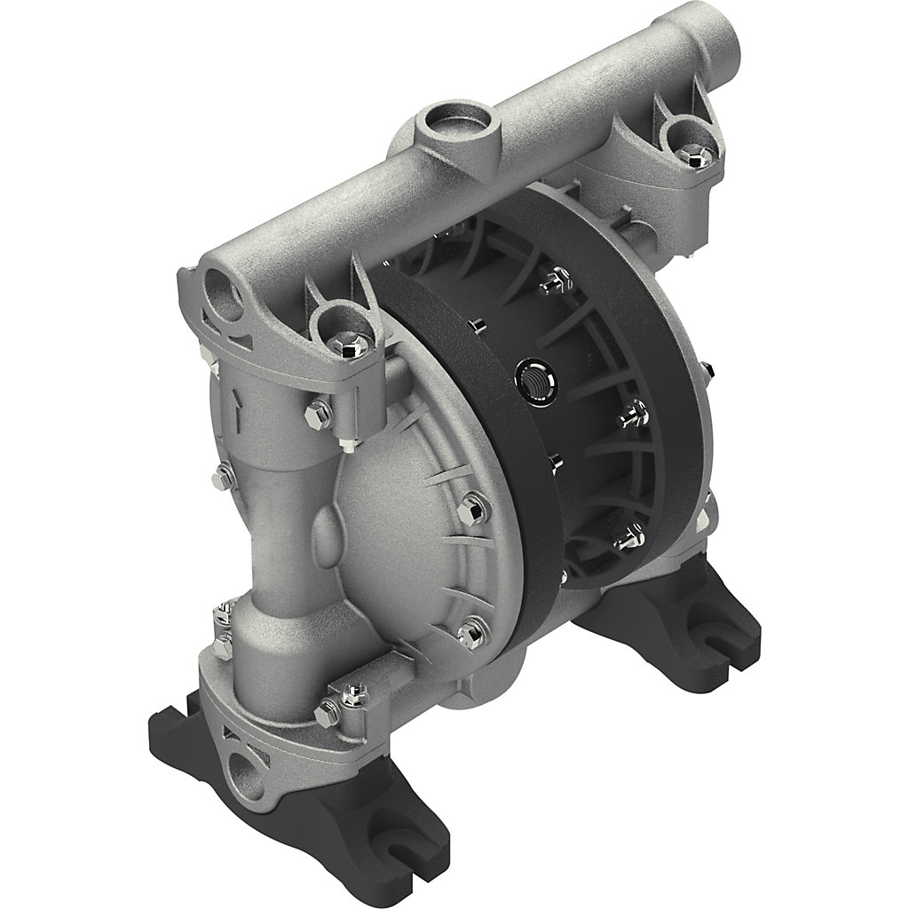 Double diaphragm pump 1'', metal – Lutz: ex protection, aluminium / FPM ...