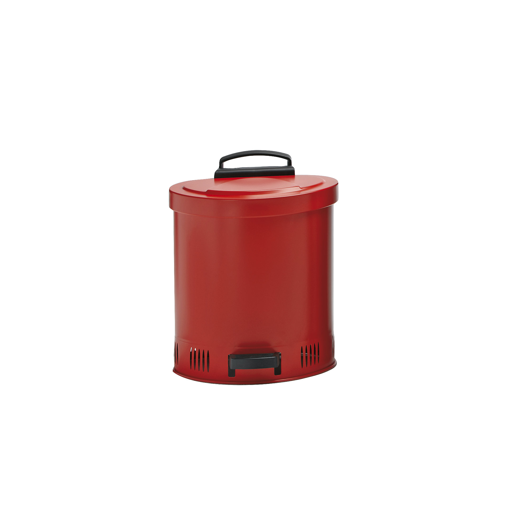 Safety disposal can with self-closing lid: sheet steel | kaiserkraft