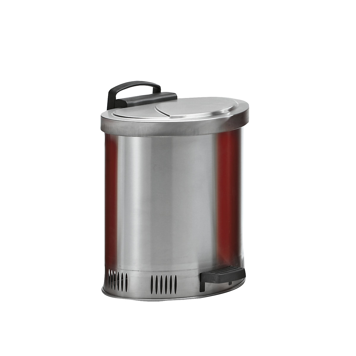 Safety disposal can with self-closing lid: stainless steel | KAISER ...