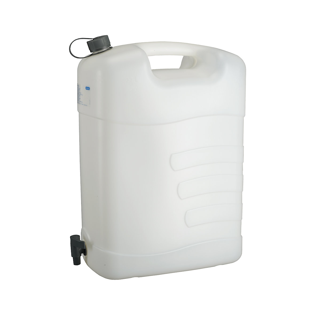 Water canister with drain tap – PRESSOL: 35 litres, pack of 5 | kaiserkraft